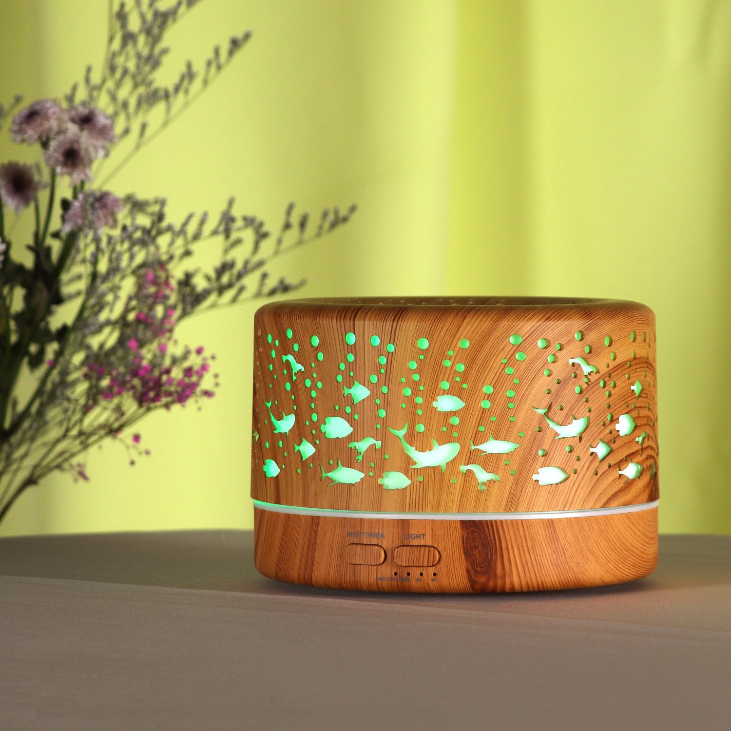Wood Grain Aromatherapy Humidifier - PIPILIO